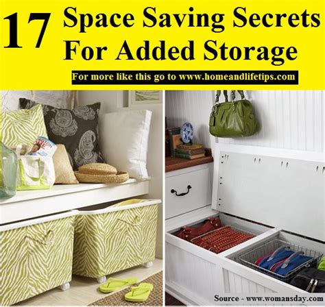 17 Space Saving Secrets For Added Storage HOME And LIFE TIPS