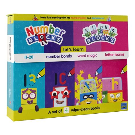 numberblocks and alphablocks lets learn numbers and letters set 4