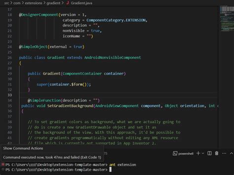 I Try To Understand How To Make An Extension Extension Development Mit App Inventor Community