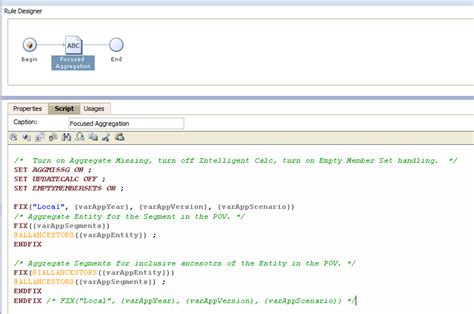 Camerons Blog For Essbase Hackers Why I Hate And Love Calculation Manager Part 2