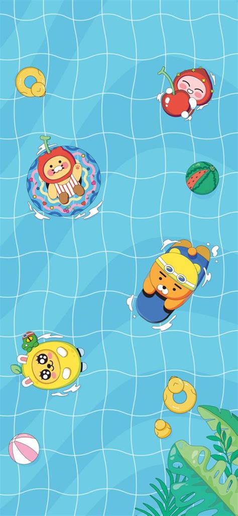 Summer 디자인 여름 일러스트레이션