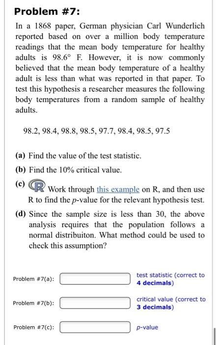 Solved Must Use R Programming For Part Ci Will Upvote For