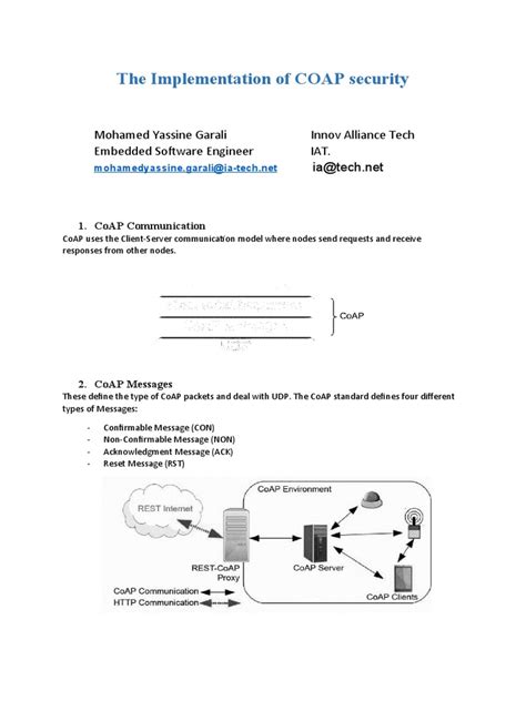 The Implementation Of Coap Security Pdf Public Key Certificate