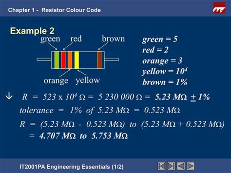 Chapter Resistors Color Coding PDF Consumer Electronics Technology Computing