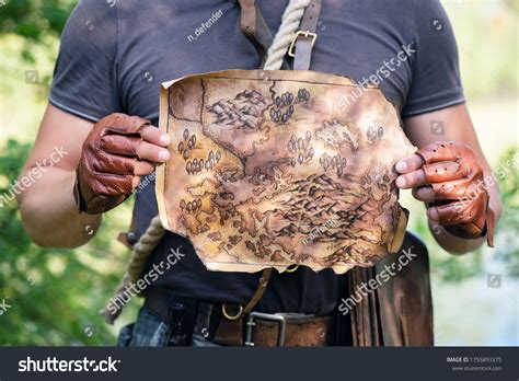 Man Treasure Map Images Stock Photos Vectors Shutterstock