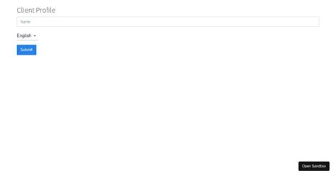 React Hook Form Example Codesandbox