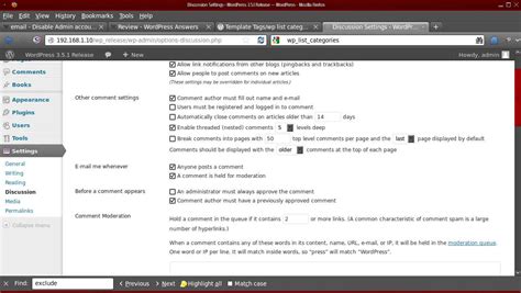 Disable Admin Account Being Emailed For Comment Notification IT Nursery