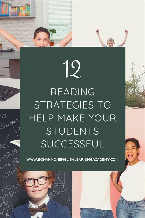 12 Reading Strategies to Make your Student Successful | Reading comprehension, Reading skills ...