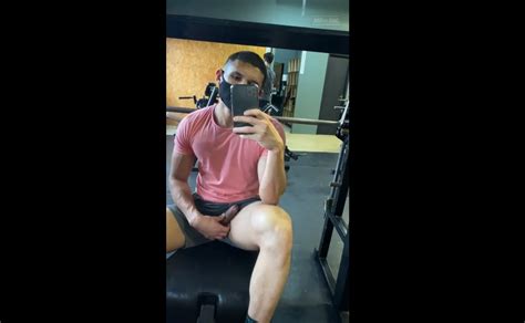 Risky Jerk Off In The Gym Thisvid Com