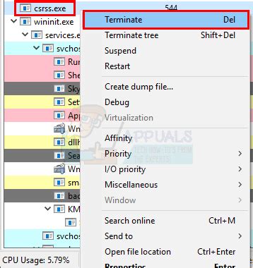 Fix Unable To Terminate Process Access Is Denied