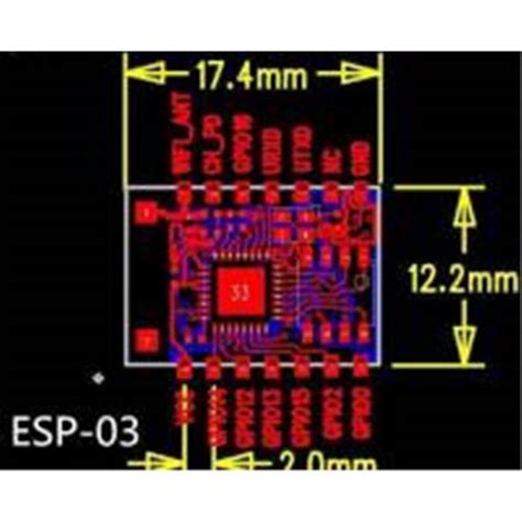 Esp8266 03 Esp03 Wifi Modul