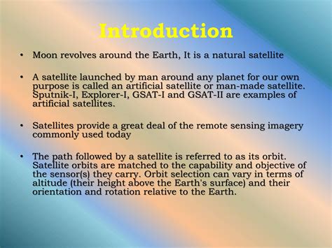 Geo Synchronous And Sun Synchronous Satellites Pptx Geography Science