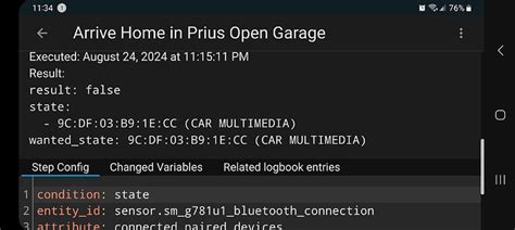 How To Use Mobile App Bluetooth Connection In Automation Gui Home Assistant Companion For