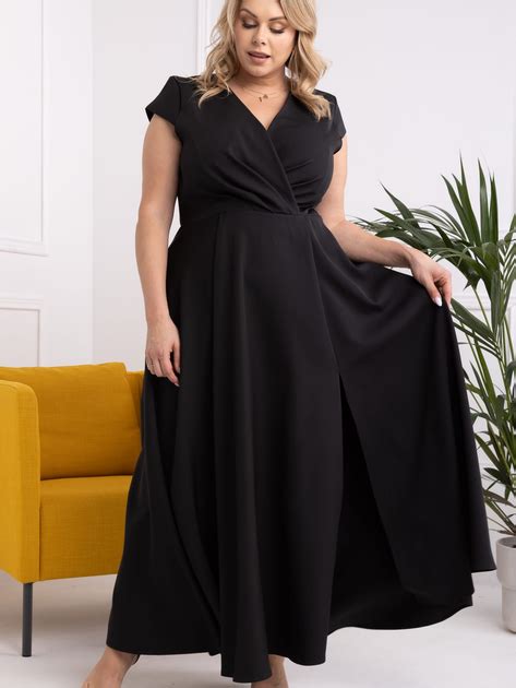 Сукня вечірня довга літня жіноча Karko Sb676 46 Чорна 5903676125747 Брендовий одяг Rozetka