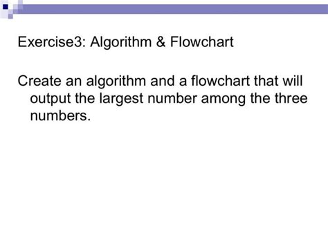 Solved Create An Algorithm And A Flowchart That Will Output Chegg Com