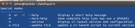 lisp cl launch 0 ok panico