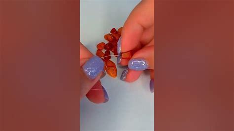 Браслет из каменной крошки. Другой вариант. Быстро и просто! - YouTube