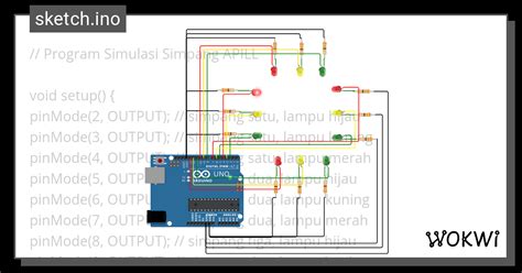 Project Apill Simpang 4 Wokwi Arduino And Esp32 Simulator