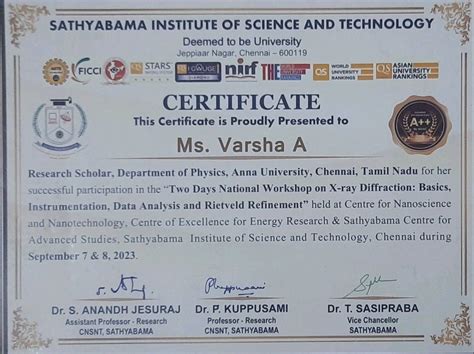 varsha kumar on linkedin continuouslearning xraydiffraction