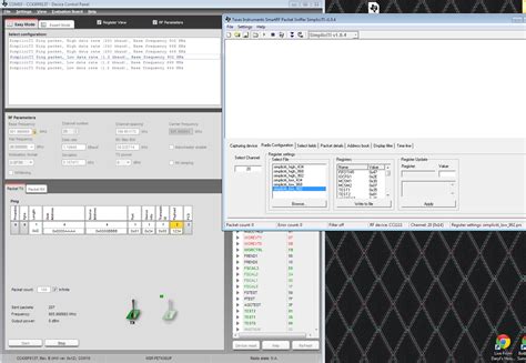 Smart RF Studio Has No Sniffer Export Like The Documentation Shows And Still No Sniffing