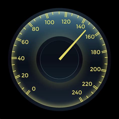 Premium Vector | Realistic car dashboard speedometer speed measure gauge motorbike or motorcycle ...
