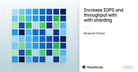 increase iops and throughput with sharding — planetscale