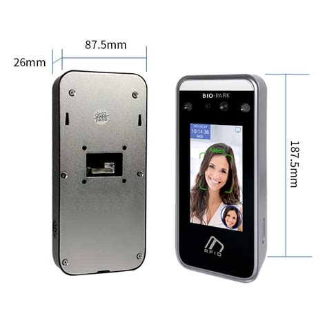 bio park d01 ai based dynamic face recogntion attendance device with