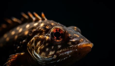Premium Ai Image Yellow Dragonfish In The Reef A Cute And Poisonous