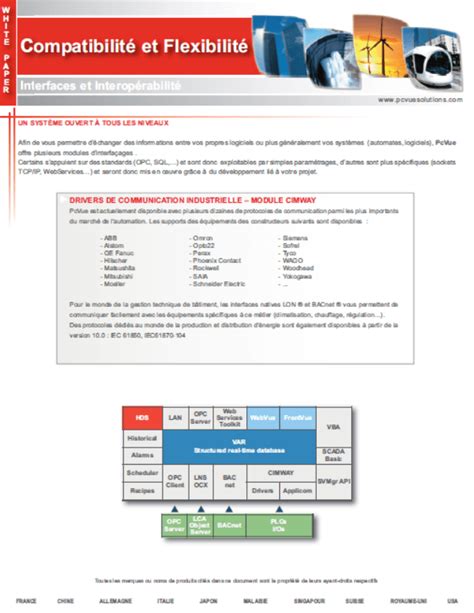 interfaces and interoperability pcvue french pcvue pcvue