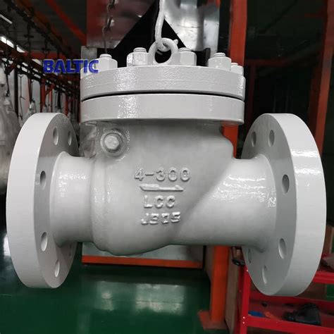 Astm A352 Lcc Check Valves Api 6d Cl 300 Lb 4 Inch Rf China