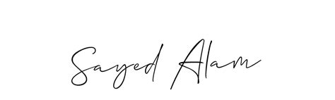 77 Sayed Alam Name Signature Style Ideas Super Esignature