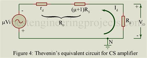 common source amplifier using fet engineering projects
