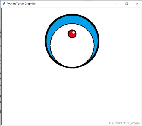 用python海龟画图画哆啦a梦 python画哆啦a梦 csdn博客