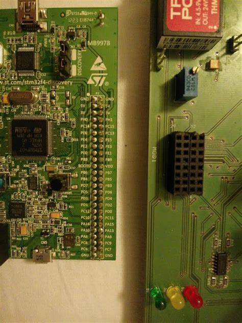 Connector Connecting Two Pcbs With Different Headers Electrical