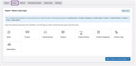 Import And Export Of Woocommerce Orders Documentation Woocommerce