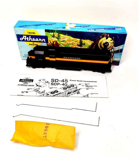 Ho Athearn Seaboard Locomotive 4101 Sd45 Seaboard Powered Diesel 1170