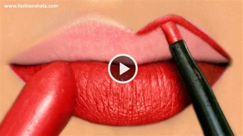 How To Apply RED Liquid Lipstick Perfectly Ethnic Fashion Inspirations