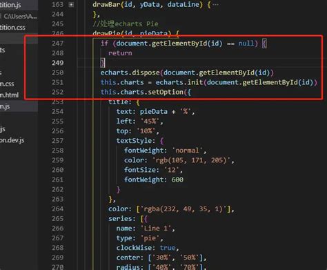 There Is A Chart Instance Already Initialized On The Dom！警告 掘金