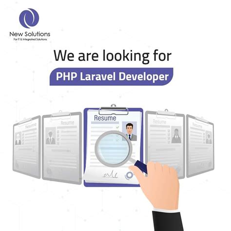 Newsolutions Company On Linkedin New Solutions Is Looking For Php Laravel Developers In Order
