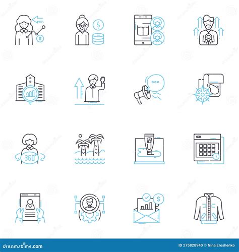 Assessments Line Icons Collection Evaluations Measurements Appraisals Ratings Tests