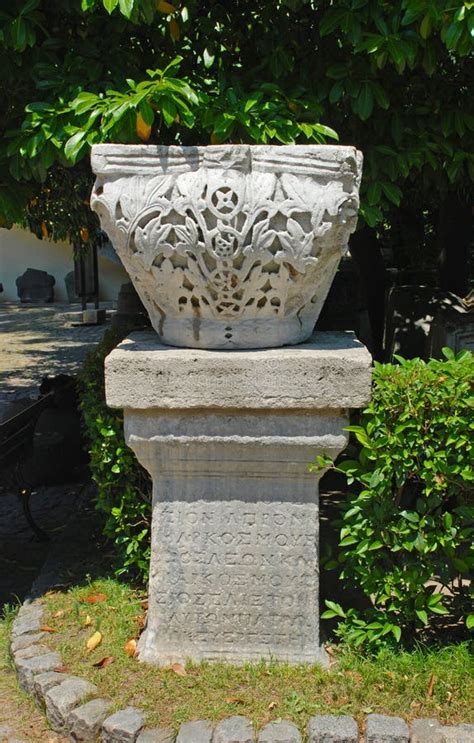 Ancient Script Carved On A Stone Stock Image Image Of Holy Fortress
