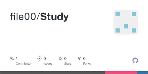 GitHub File00 Study