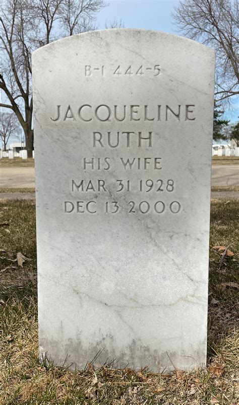Jacqueline Ruth Bigler 1928 2000 Find A Grave Memorial