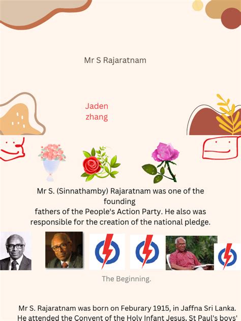 Mr S Rajaratnam 1 Pdf