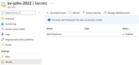Reference Key Vault Secrets Using Azure Bicep Azure Cloud John Lokerse