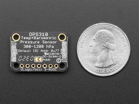Adafruit Dps310 Precision Barometric Pressure Altitude Sensor Stemma