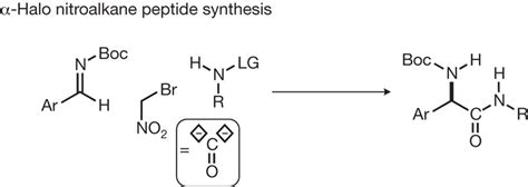 enantioselective peptide synthesis shown is a carbonyl dianion synthon