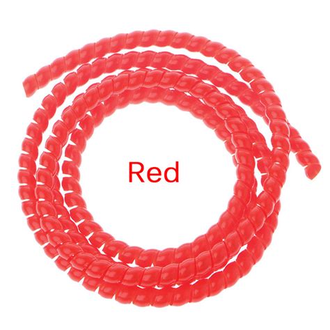 1m 10mm14mm Spiraal Draad Organisator Wrap Tube V Grandado