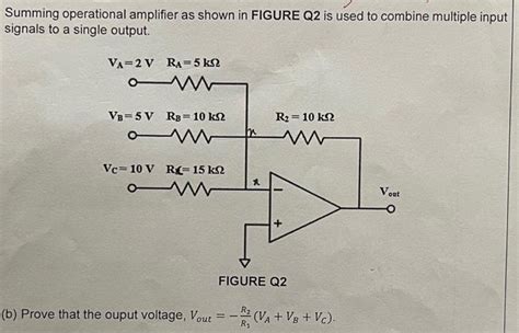 solved c analyze the output voltage vout and find the