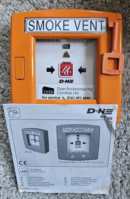 D H Smoke Vent Switch Aov £10 00 Picclick Uk